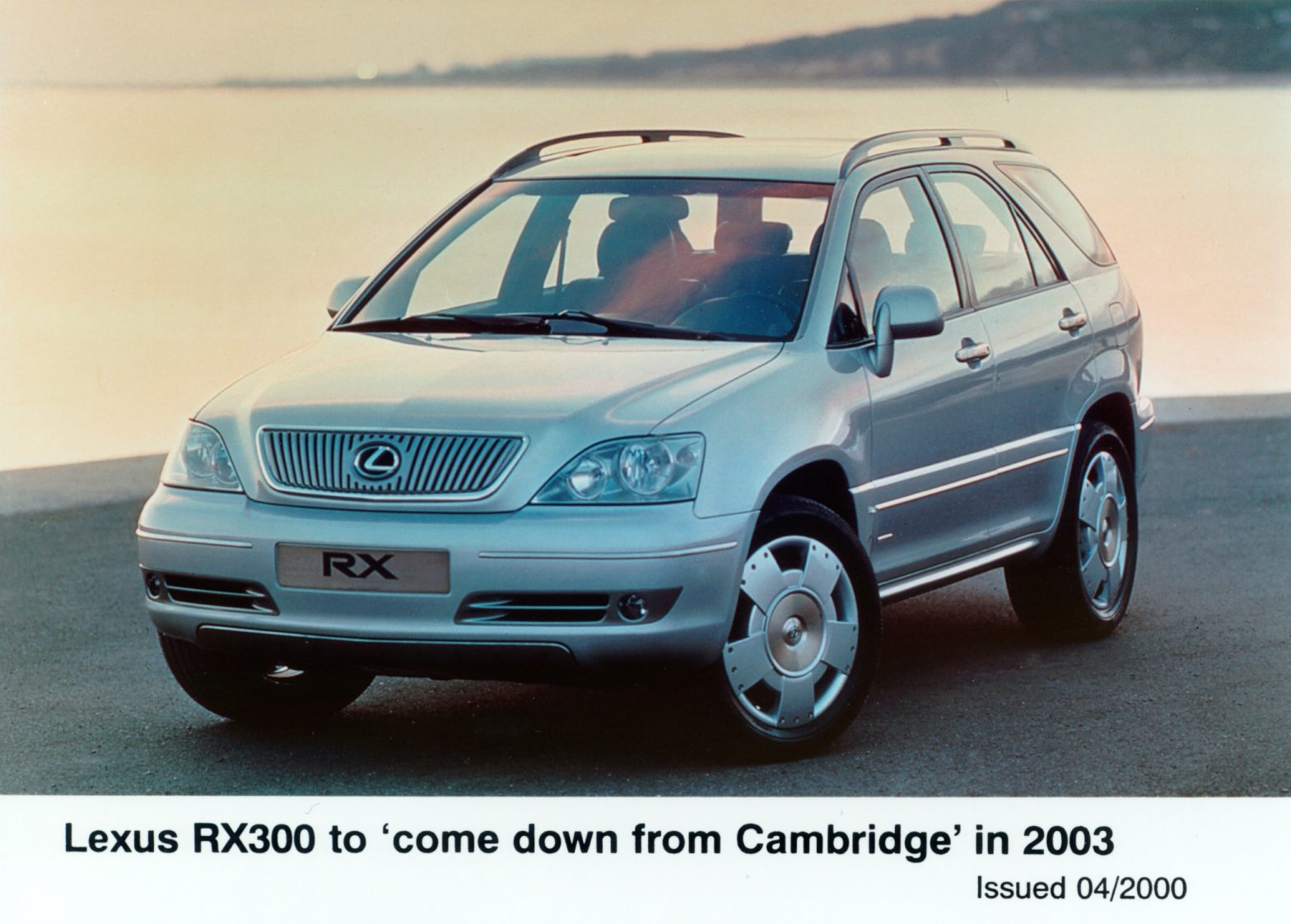 RX 300 Archive (2000 - 2003) - Lexus Media Site